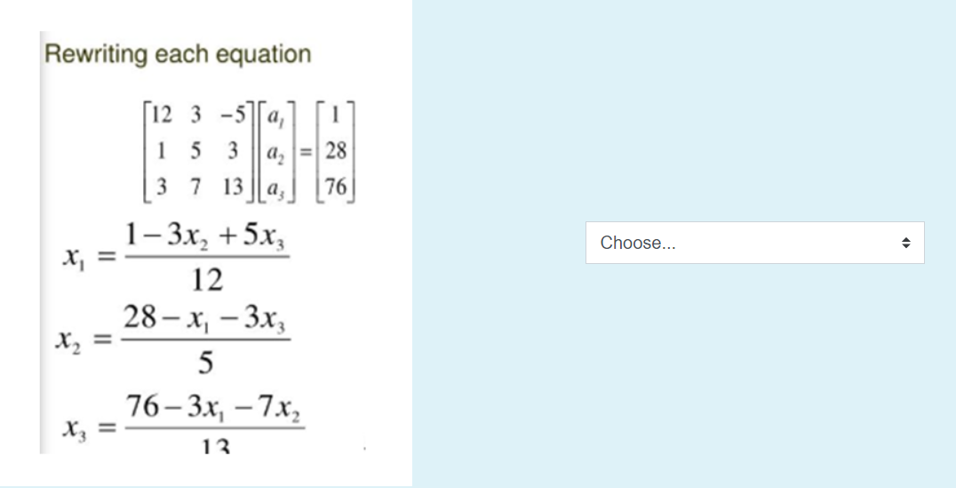 MATCHING TYPE Directions: Match the required solution | Chegg.com