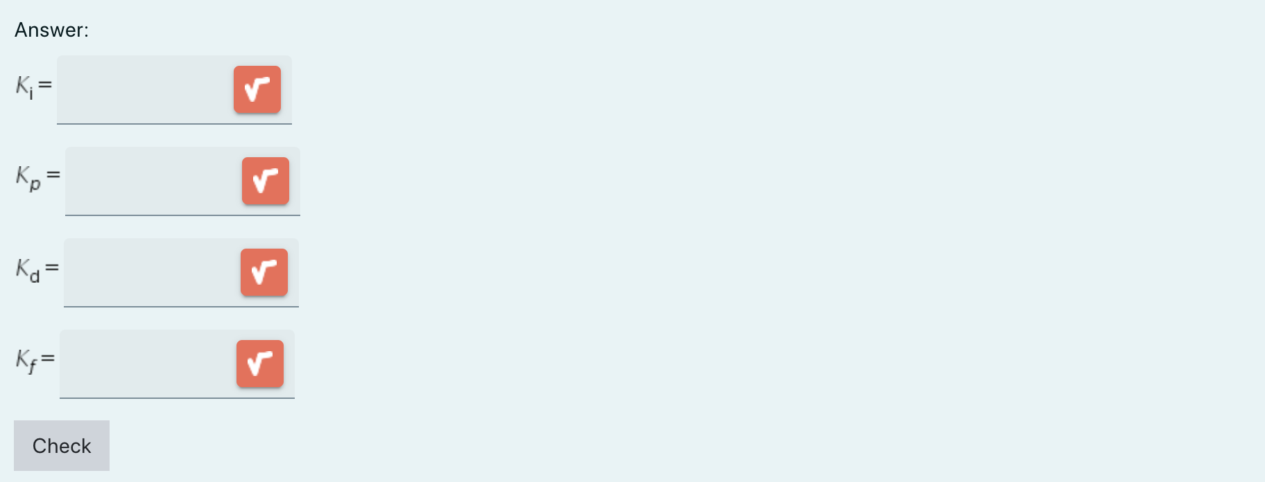 Solved Given the PID architecture shown below and | Chegg.com