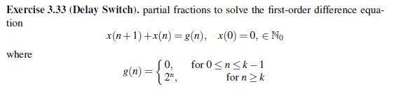 Solved This is Difference Equation.I did this question but I | Chegg.com