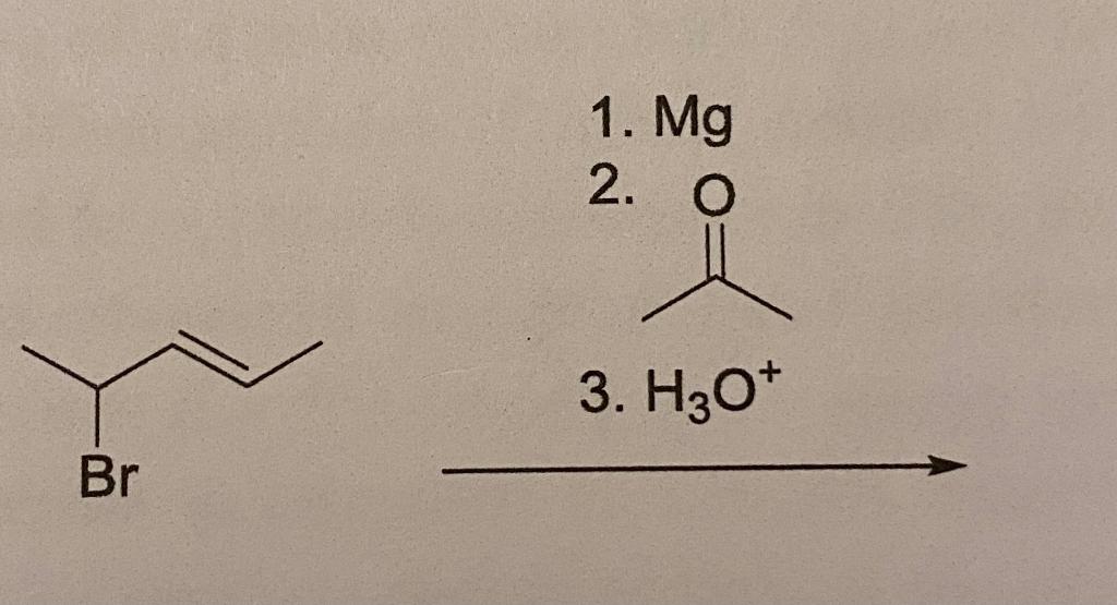 Solved 1. Mg 2. O 3. H30+ Br | Chegg.com