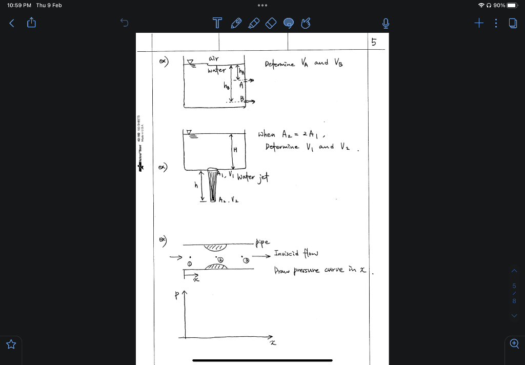 Solved Defermine VA and VB | Chegg.com