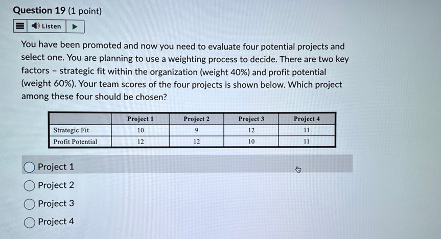Solved You have been promoted and now you need to evaluate | Chegg.com
