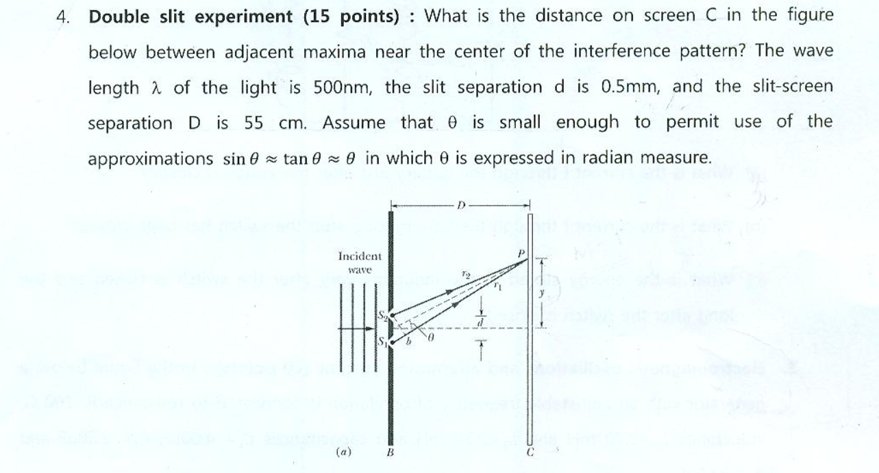 Solved what is the distance on screen C in the figure below | Chegg.com