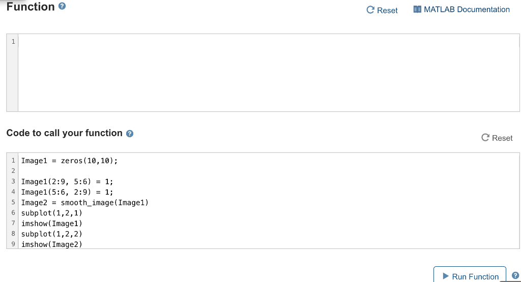 Solved Write a function to "smooth" a black-and-white image | Chegg.com