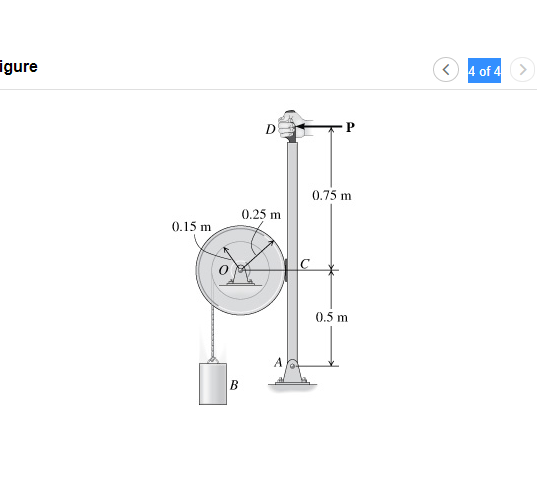 Solved Part C - Friction A hand-brake system is used to stop | Chegg.com