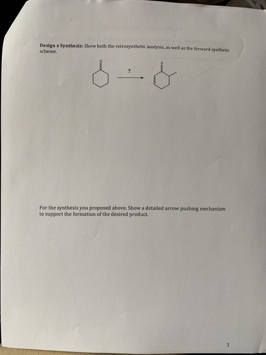 Solved Organic Synthesis Problem Set #1 sis: Show both the | Chegg.com