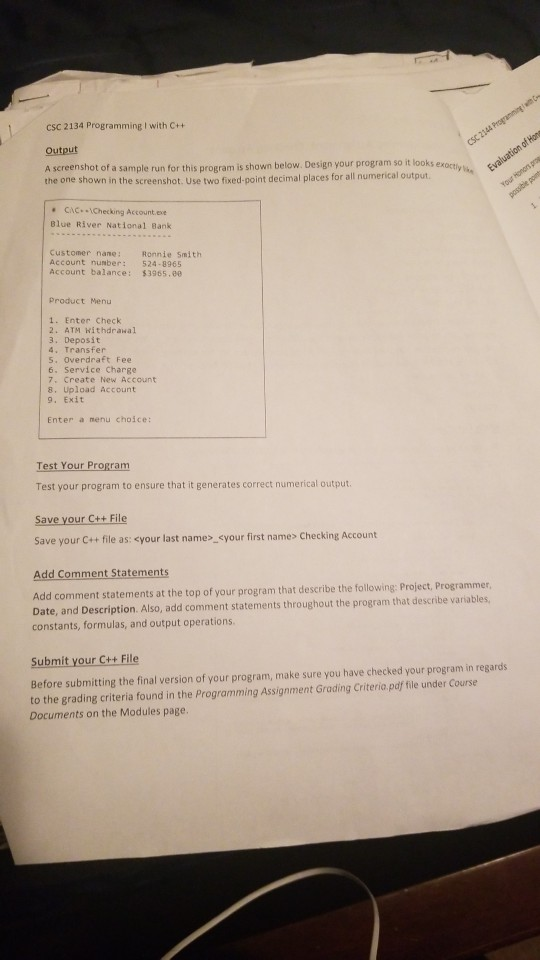 Solved Write a C++ program that stores, modifies, and | Chegg.com