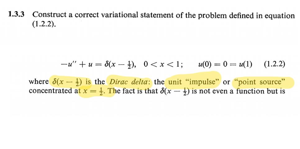 Solved 1.3.3 Construct a correct variational statement of | Chegg.com