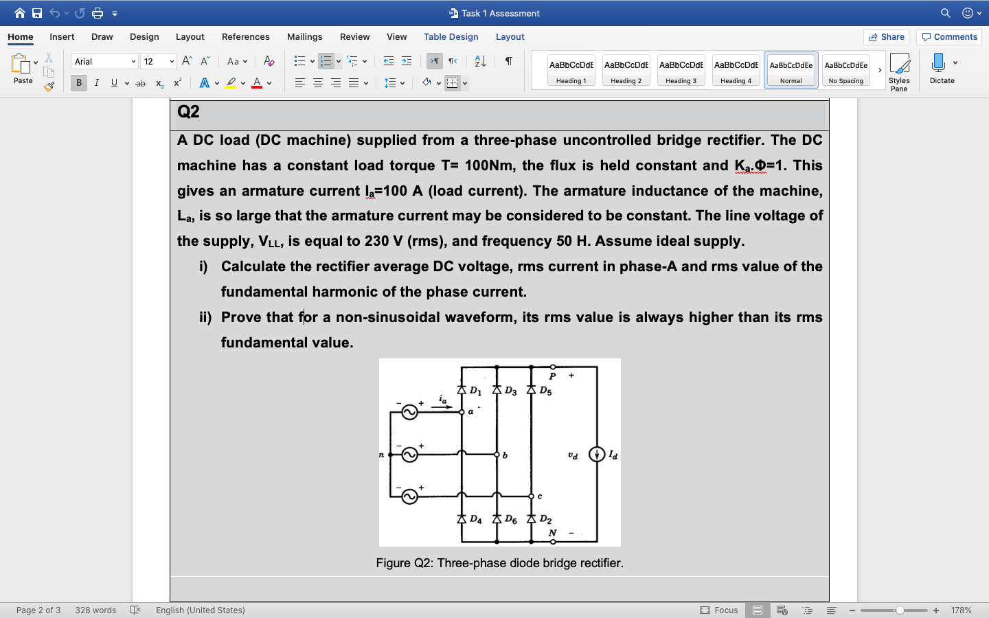 Solved A DC load (DC machine) supplied from a | Chegg.com