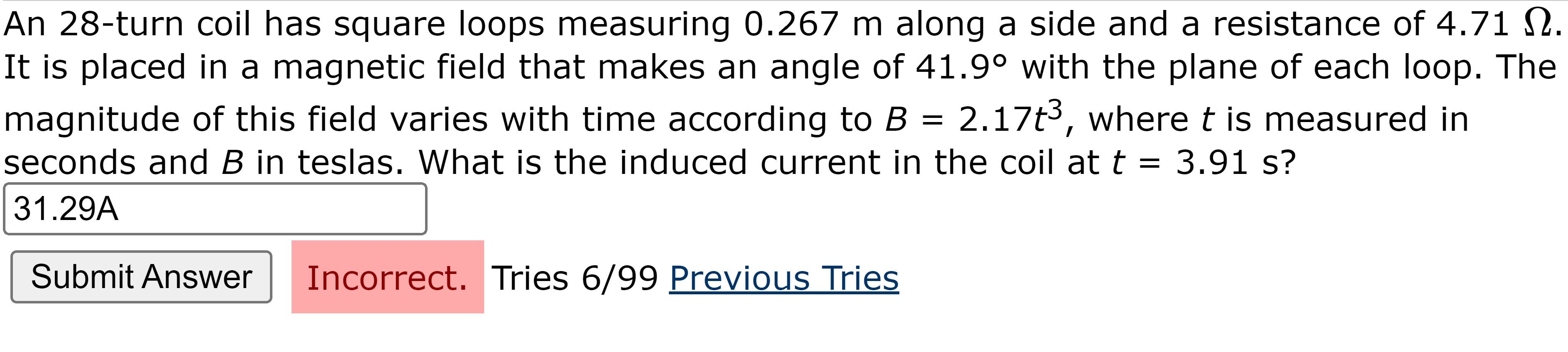 Solved THE ANSWER GIVEN ABOVE IS WRONG PLEASE GIVE CORRECT | Chegg.com