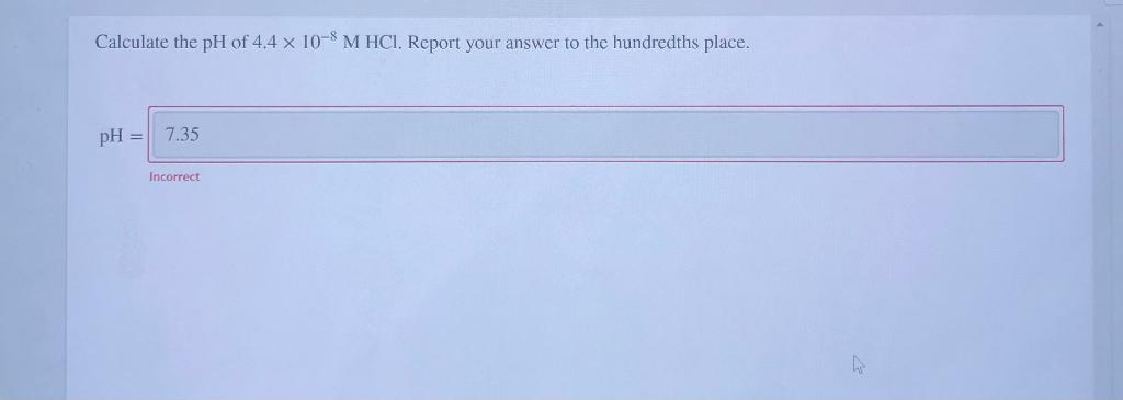 Solved The measured pH of a 0.200 M HBr solution at 25°C is | Chegg.com