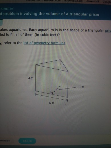 Solved a factory makes aquariums. each aquarium is in the | Chegg.com