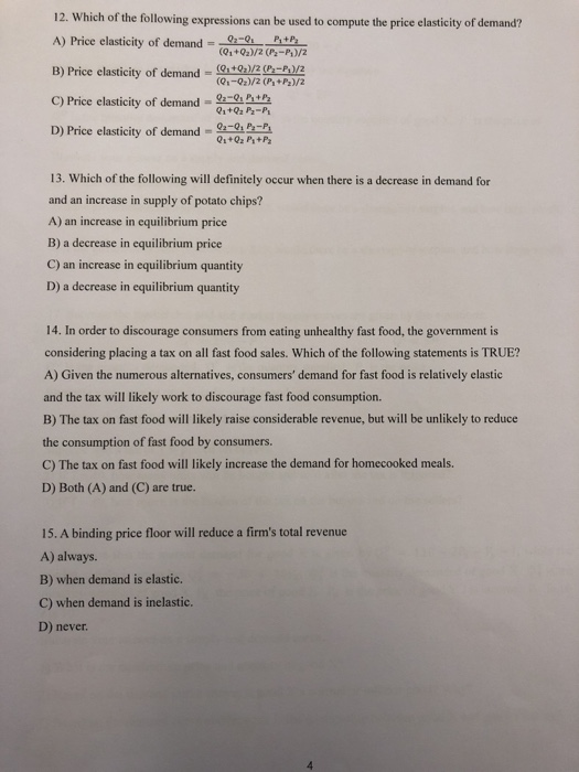 Solved 12. Which of the following expressions can be used to | Chegg.com