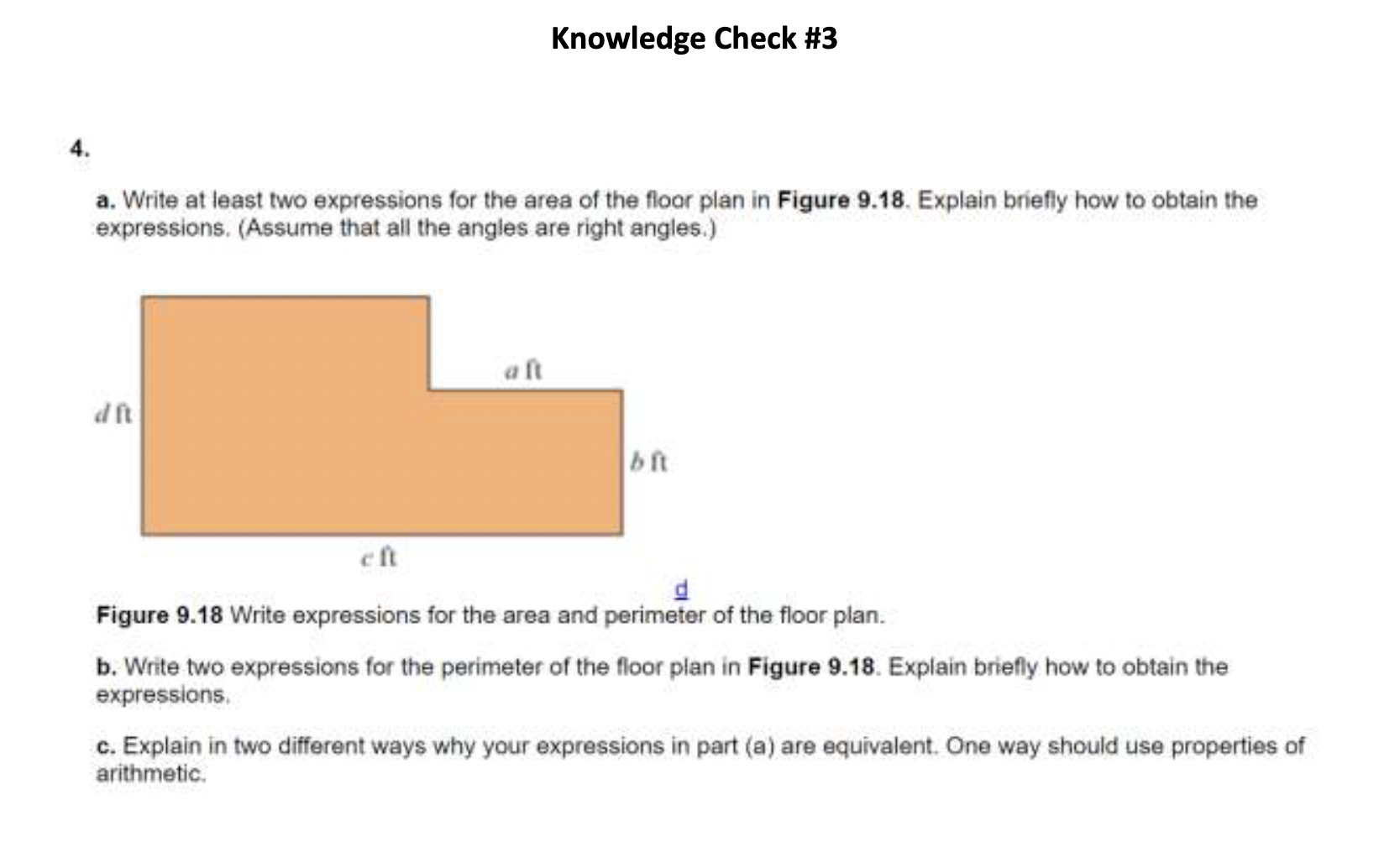Solved Knowledge Check \#3 a. Write at least two expressions | Chegg.com