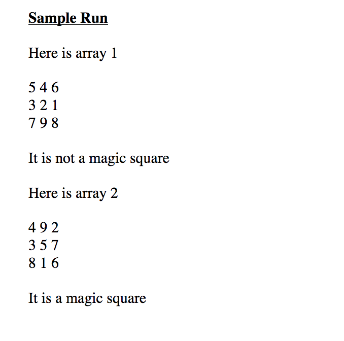 Solved 2. The Lo Shu Magic Square is a grid with three rows | Chegg.com