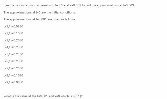 Solved Consider the following problem: Ut = uxx, 0 | Chegg.com