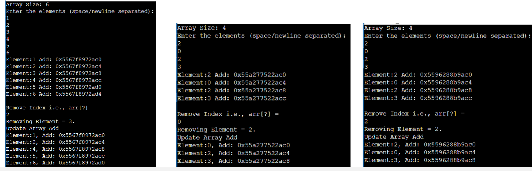 Solved - Resizing Array Using Functions: Students need to | Chegg.com