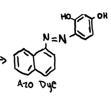 Solved Draw structures of your azo dye under acidic and | Chegg.com