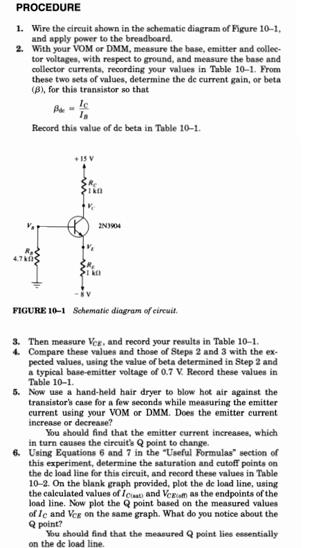 Solved PURPOSE AND BACKGROUND The purpose of this experiment | Chegg.com