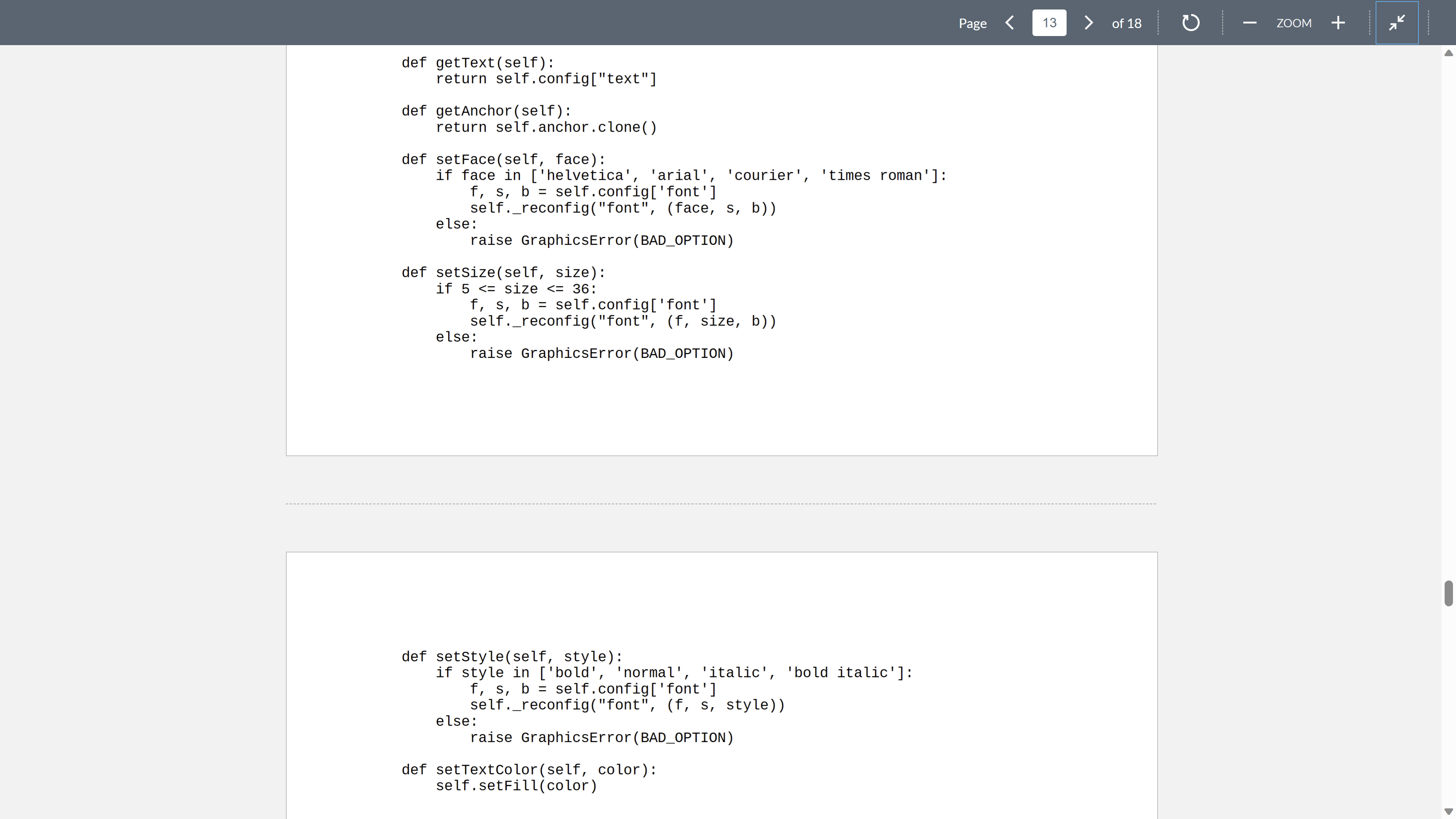 Solved Press Esc to exit full screen from graphics import * | Chegg.com