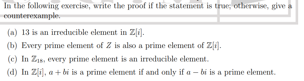 In the following exercise, write the proof if the | Chegg.com