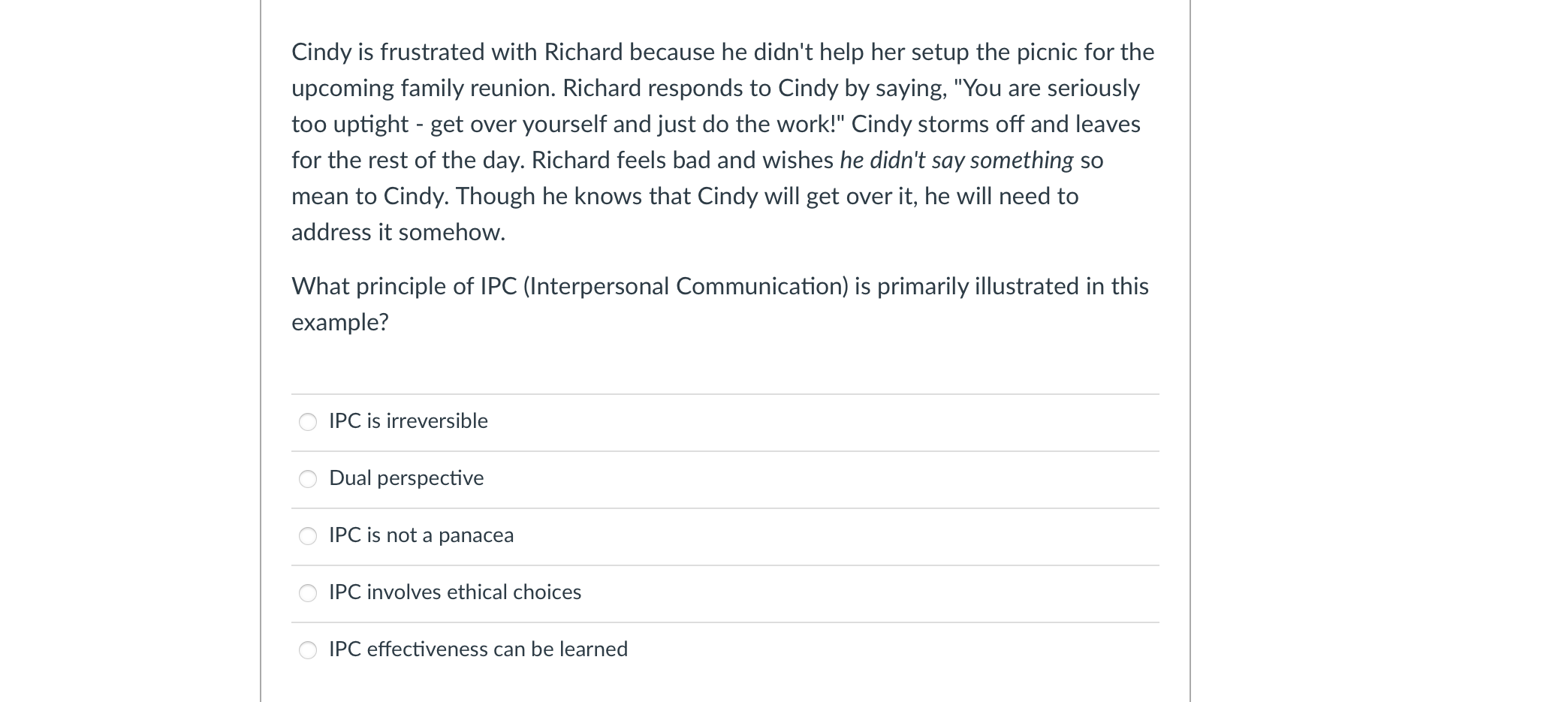 Solved Describe and defend your definition of interpersonal | Chegg.com