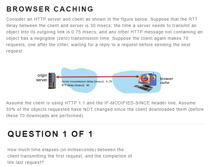 Solved Consider an HTTP server and client as shown in the | Chegg.com