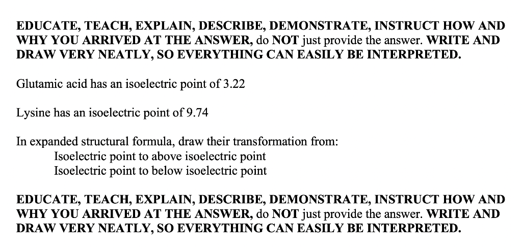 Solved EDUCATE, TEACH, EXPLAIN, DESCRIBE, | Chegg.com