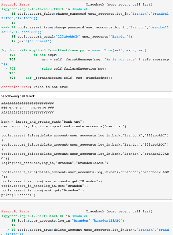 Solved bank = import_and_create_bank ( "bank.txt") | Chegg.com