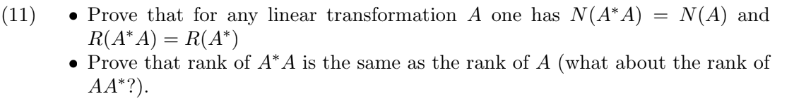 Solved - Prove that for any linear transformation A one has | Chegg.com