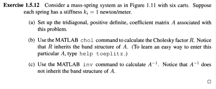1.5.12 (print out the 6x6 matrices of R and A−1 ) | Chegg.com