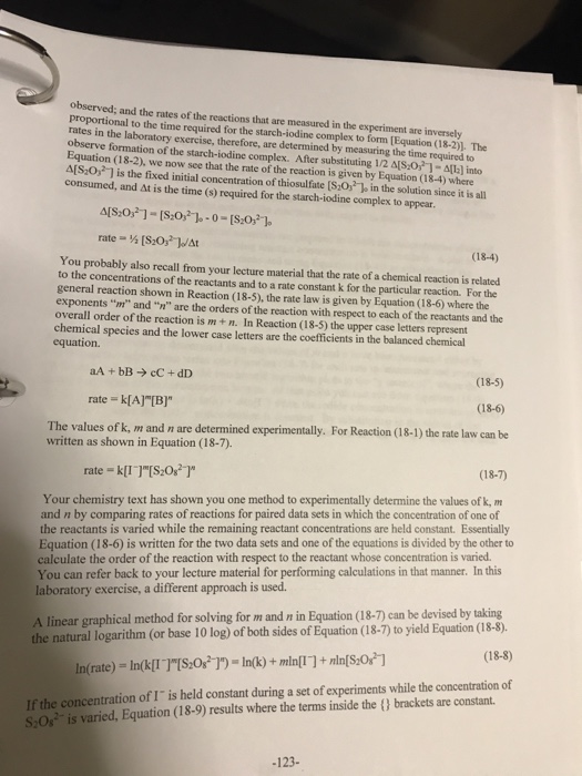 Solved Kineties 2 Prelaboratory Assignment Name and Drawer | Chegg.com