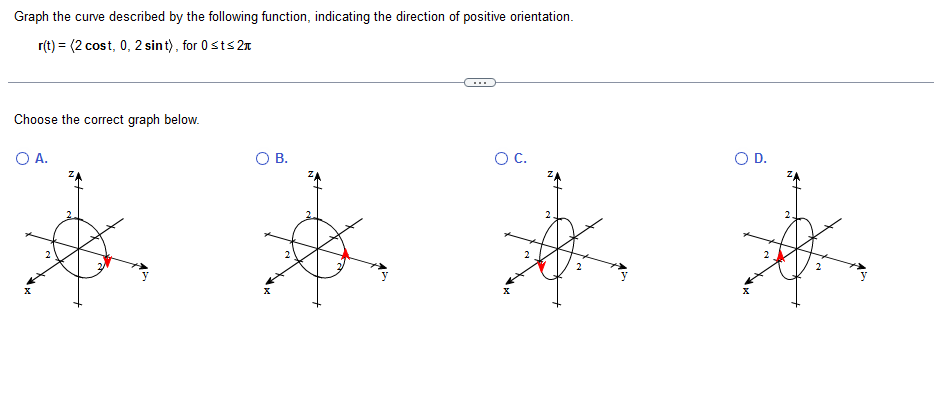Solved Graph the curve described by the following function, | Chegg.com