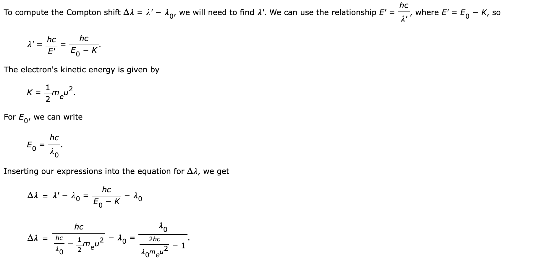Solved An x-ray photon undergoes Compton scattering from a | Chegg.com