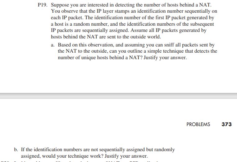 Solved From Computer Networking: A Top-Down Approach, 8th | Chegg.com