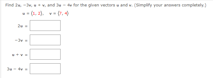 Solved Express the vector v with initial point P and | Chegg.com