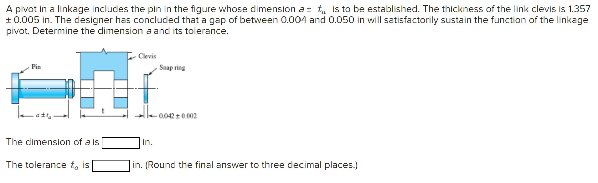 Solved A pivot in a linkage includes the pin in the figure | Chegg.com