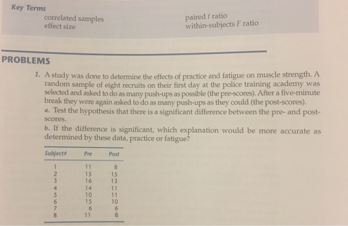 Solved Please answer #1 WITHOUT SPSS OR EXCEL! I | Chegg.com