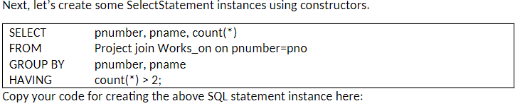 Solved Deliver a Java Framework that works with relational | Chegg.com
