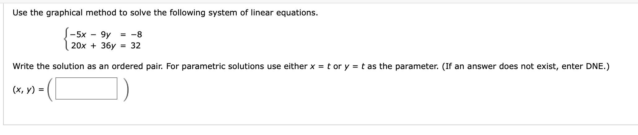 Solved Use the graphical method to solve the following | Chegg.com