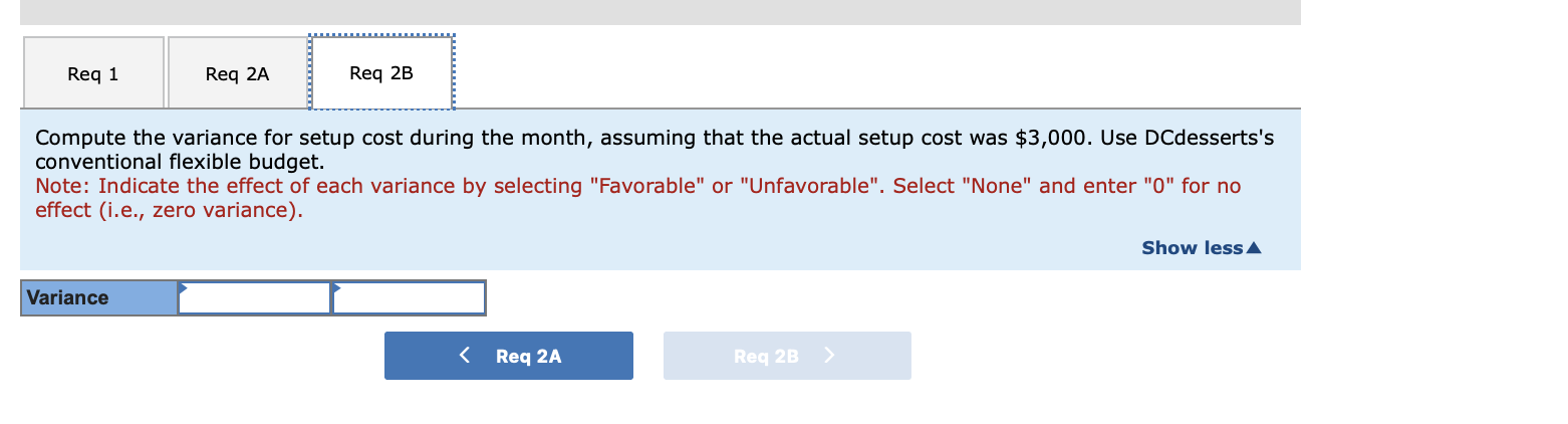 Solved Compute The Variance For Setup Cost During The Month Chegg