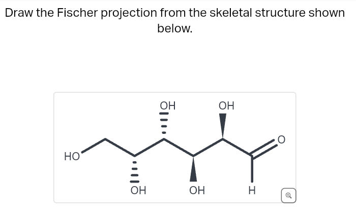 Solved Fischer projection | Chegg.com