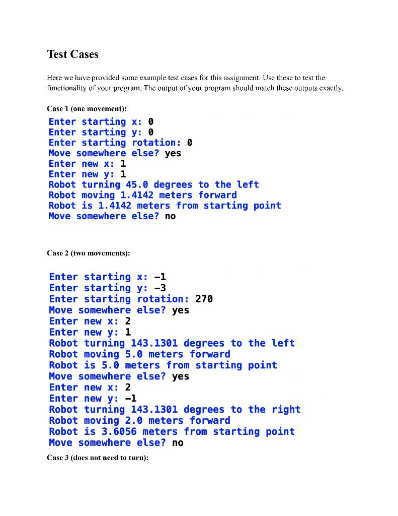 Project 6 -Robot Navigation System The goal of this | Chegg.com