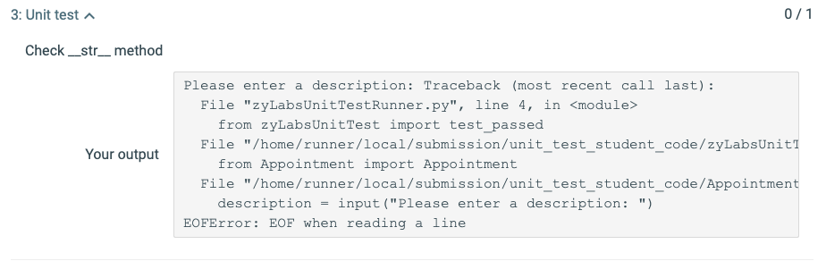 Solved IN PYTHON 3: Create a new class called Appointment. | Chegg.com