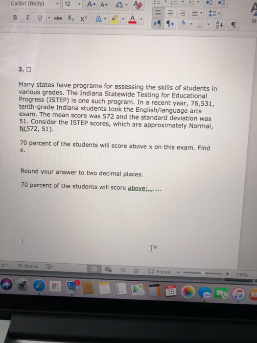 Solved Calibri (Body) , 12 . A-A-A-A i-:-. St Many states | Chegg.com