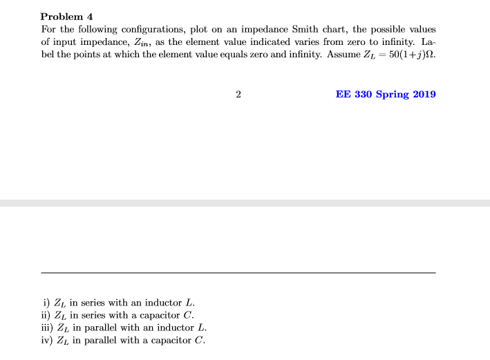 Solved Problem 4 For the following configurations, plot on | Chegg.com