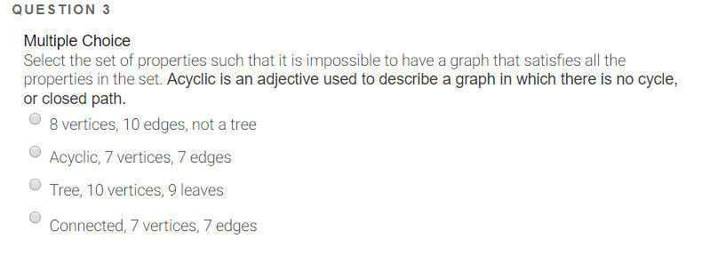 Solved Multiple Choice What is the height of the tree shown | Chegg.com