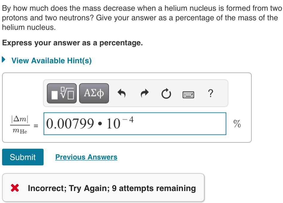 Solved You learned that the binding energy of the electron | Chegg.com