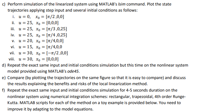 Solved This Special Assignment Is Designed For Linearization