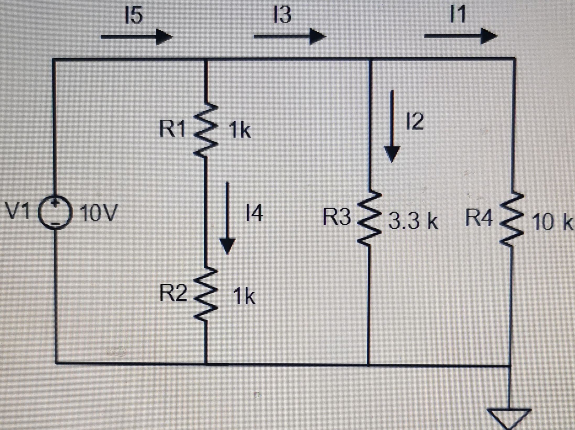 Solved Using Ohm’s Law and KCL, find the currents I1 through | Chegg.com Solved Using Ohm’s Law and KCL, find the currents I1 through | Chegg.com